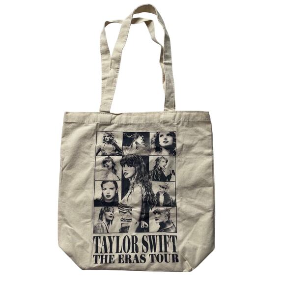 Taylor Swift | Bags | Taylor Swift The Eras Tour Vip Canvas Tote Bag ...